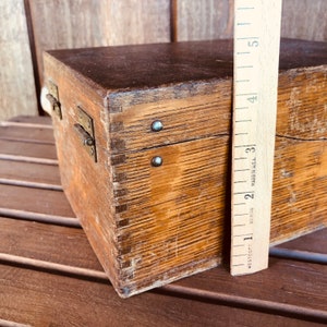 Antique Wood / Card Catalog File Box by Weis - Etsy