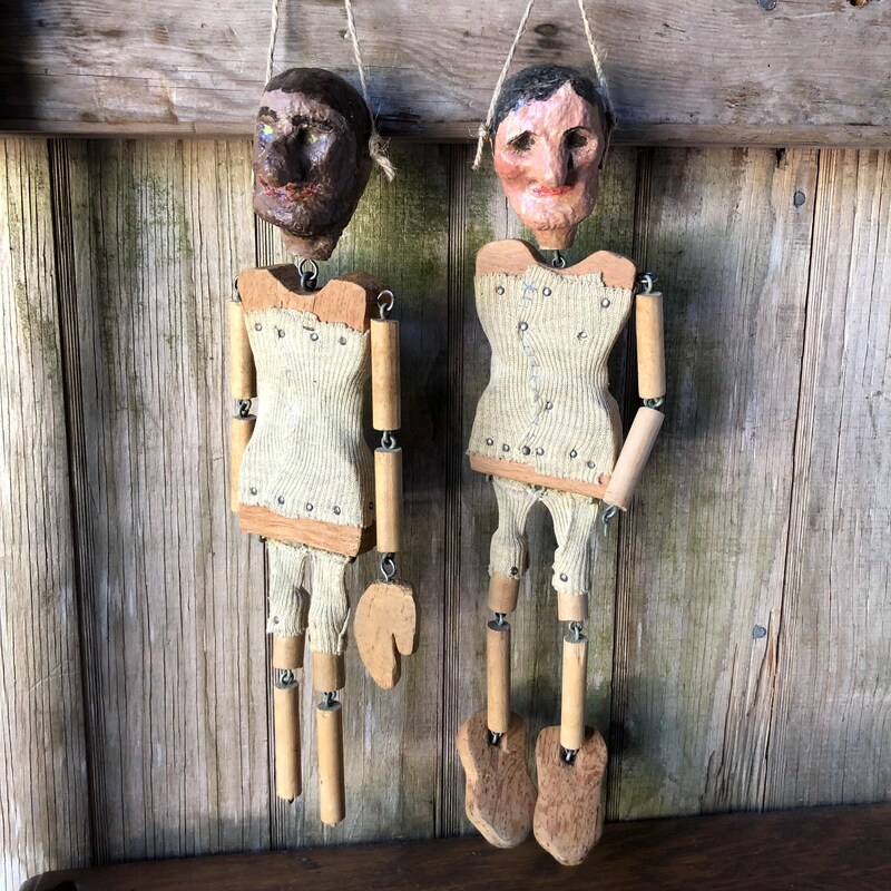 Wood Marionette Puppet - Etsy
