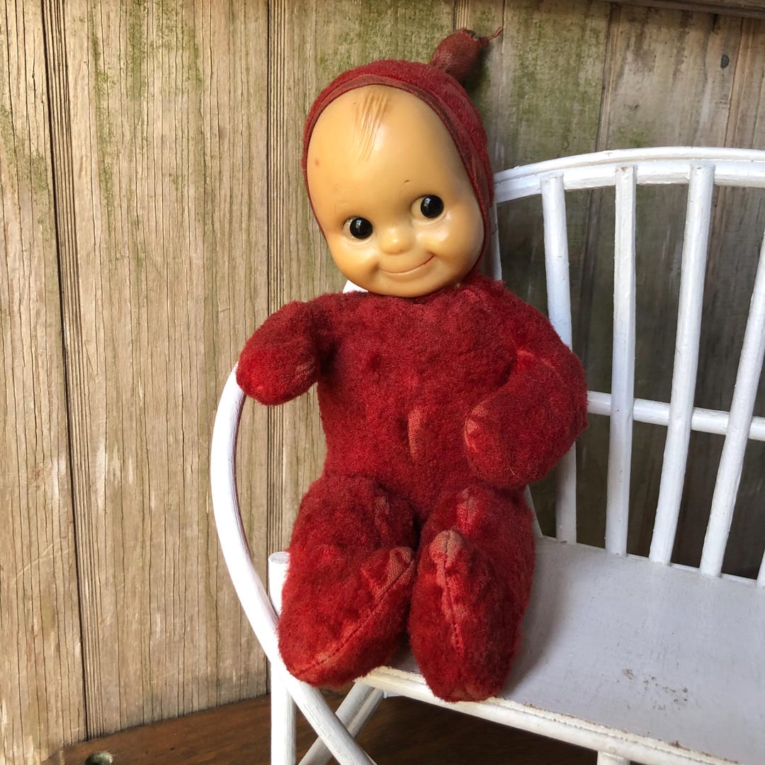 Vintage Antique Plush Kewpie Doll - Knickerbocker - Etsy