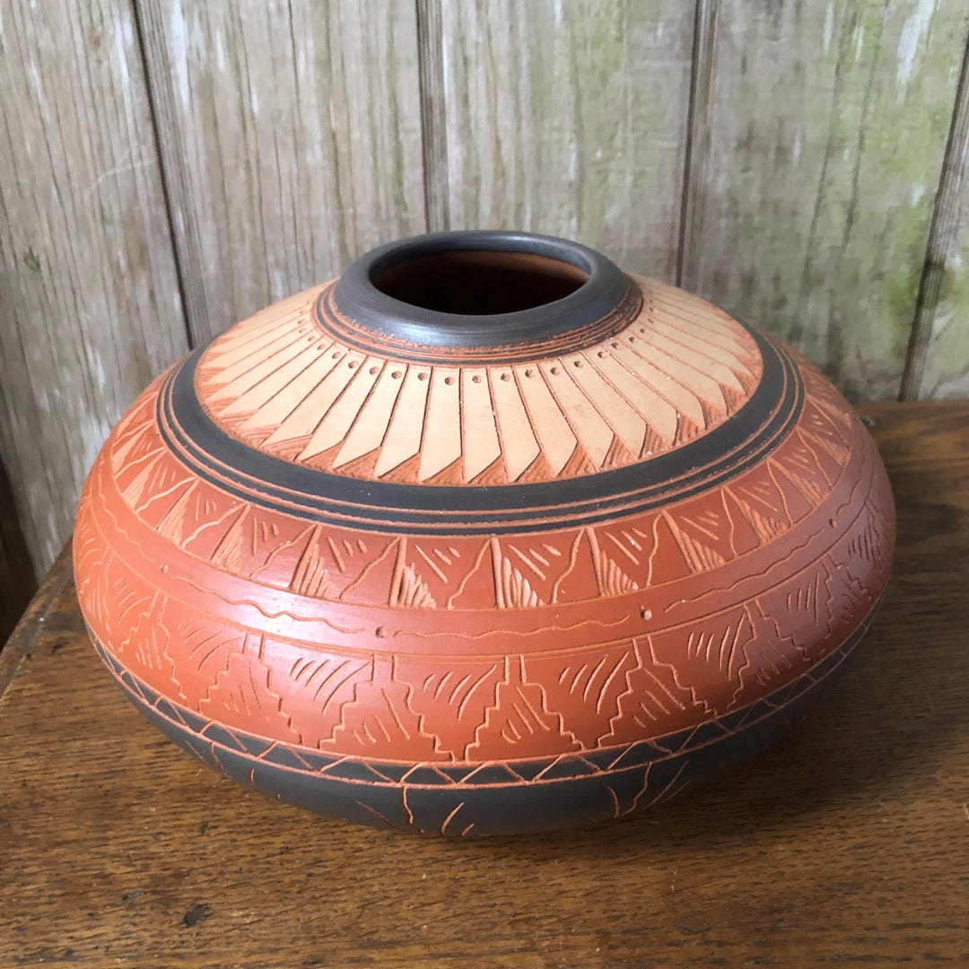 Mary Ann Watchman Pot - Dine Native American Pottery - Navajo - Etsy