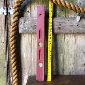 Vintage Wood Level - Made in USA - Etsy