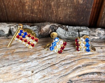 Rhinestone Vote Pin - Etsy