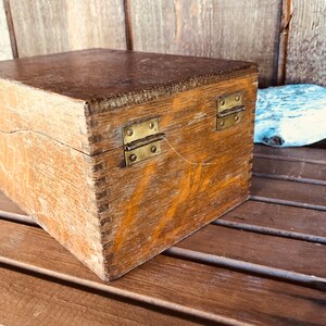 Antique Wood / Card Catalog File Box by Weis - Etsy
