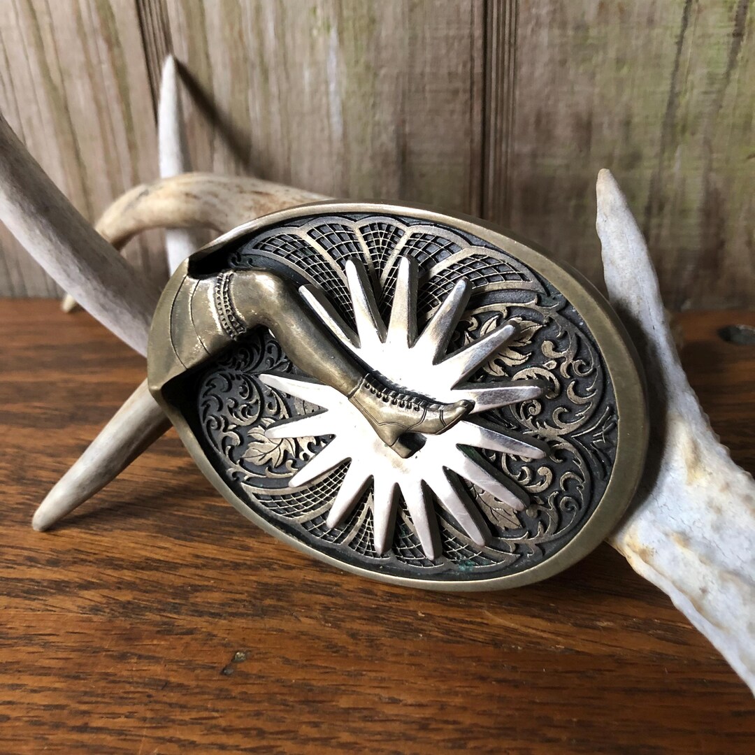 The Gal Leg - Spur Belt Buckle - Back to the Future - Dukes of Hazard ...