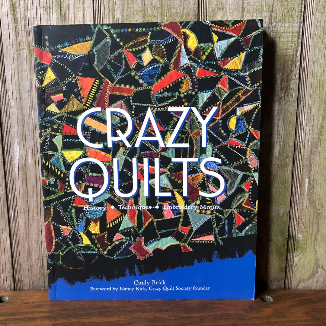 Crazy Quilts - Book by Cindy Brick - Etsy