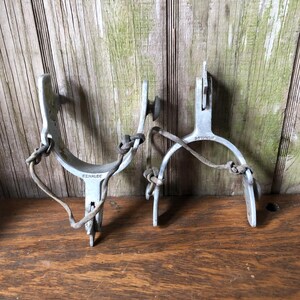Antique Renalde Aluminum Spurs Rustic Primitive Ranch Decor - Etsy