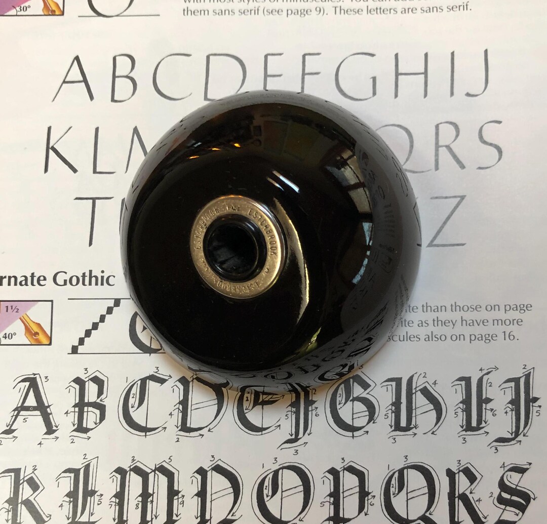 Vintage Ceramic Esterbrook Inkwell Made in USA Pen Holder - Etsy