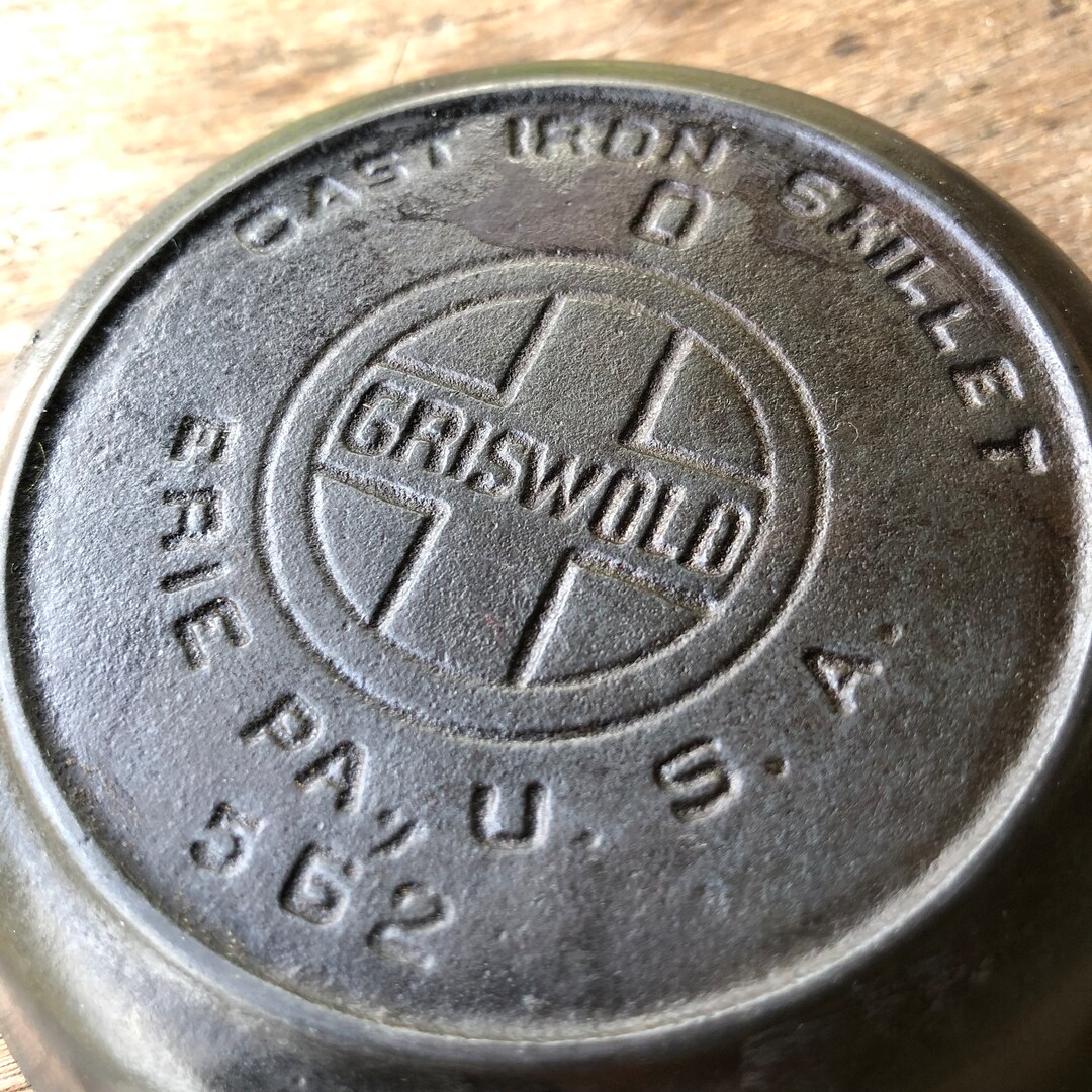 Griswold Mini Skillet 10 Cross Logo With Heat Ring - Etsy