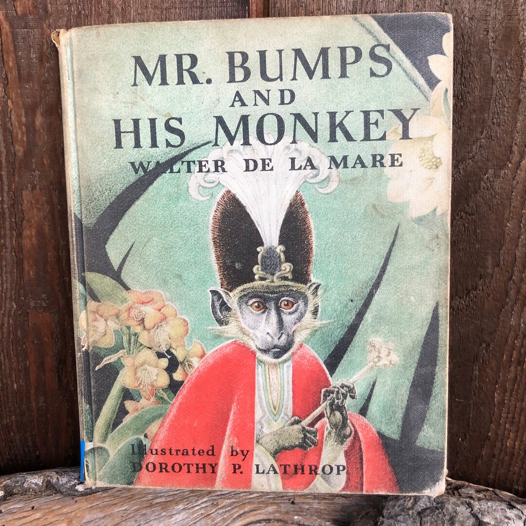 Mr. Bumps and His Monkey by Walter De La Mare 1942 - Etsy