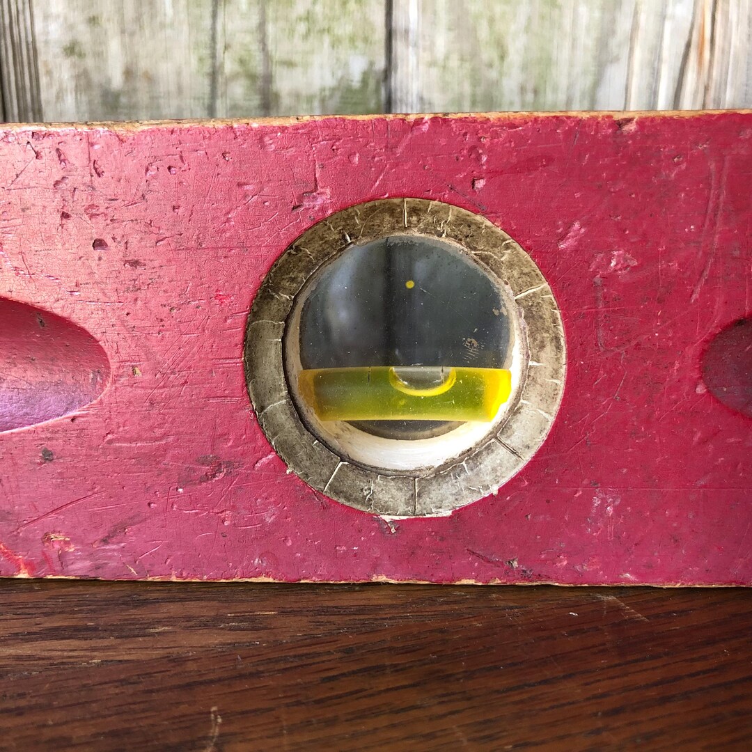 Vintage Wood Level - Made in USA - Etsy