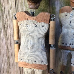 Antique Paper Mache and Jointed Wood Puppet Marionettes - Primitive ...