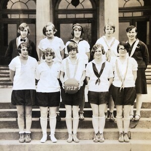 1928 Photograph Girls Basketball Team Photo - Etsy