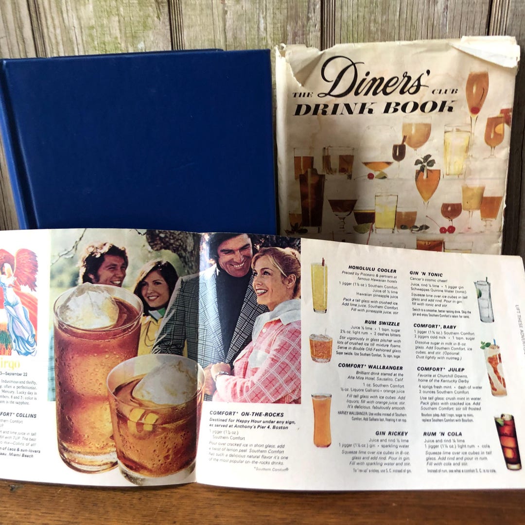 The Diners' Club Drink Book by Matty Simmons 1961 - Etsy