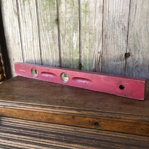 Vintage Wood Level - Made in USA - Etsy