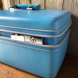 Blue Sears Courier Train Case by Samsonite - Etsy
