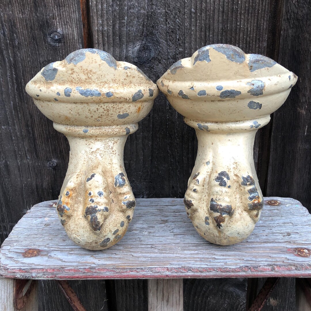 Antique Cast Iron Claw & Ball Feet Bathtub Size - Etsy