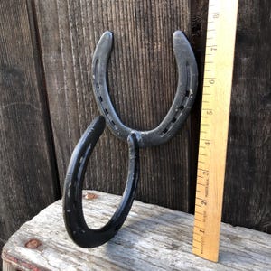 St. Croix Forge Diamond Hot Forged Horseshoe Hook Hanger Western Ranch ...