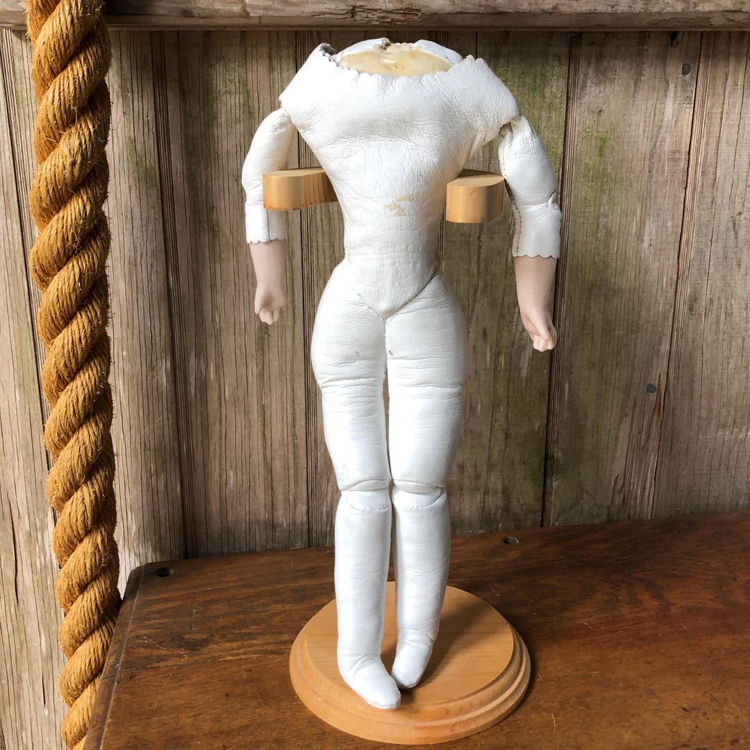 Vintage Leather Doll Body - Etsy