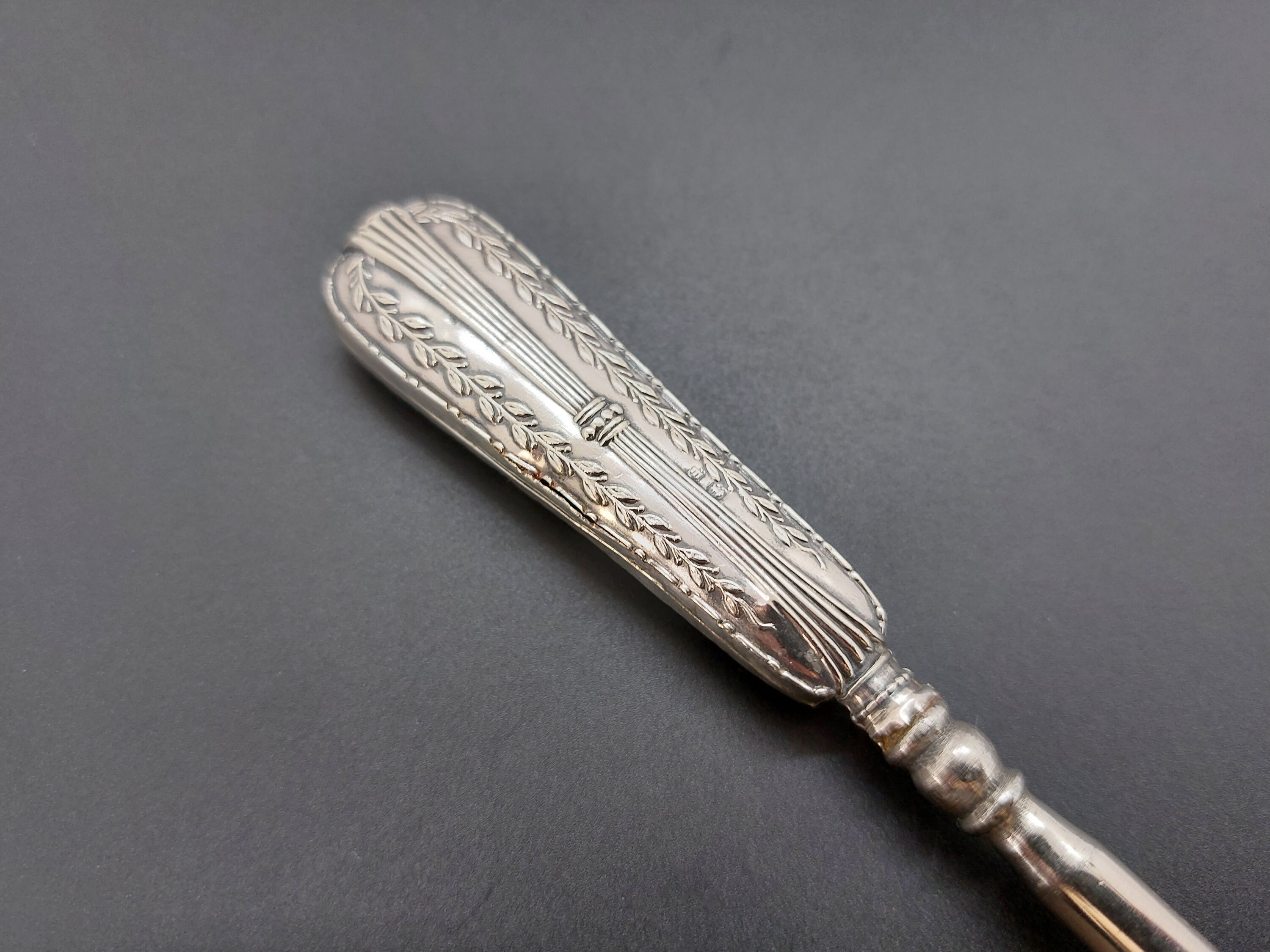 Antique 1911 Boot Button Hook, Sterling Silver Handle, Steel Hook, BPDC ...