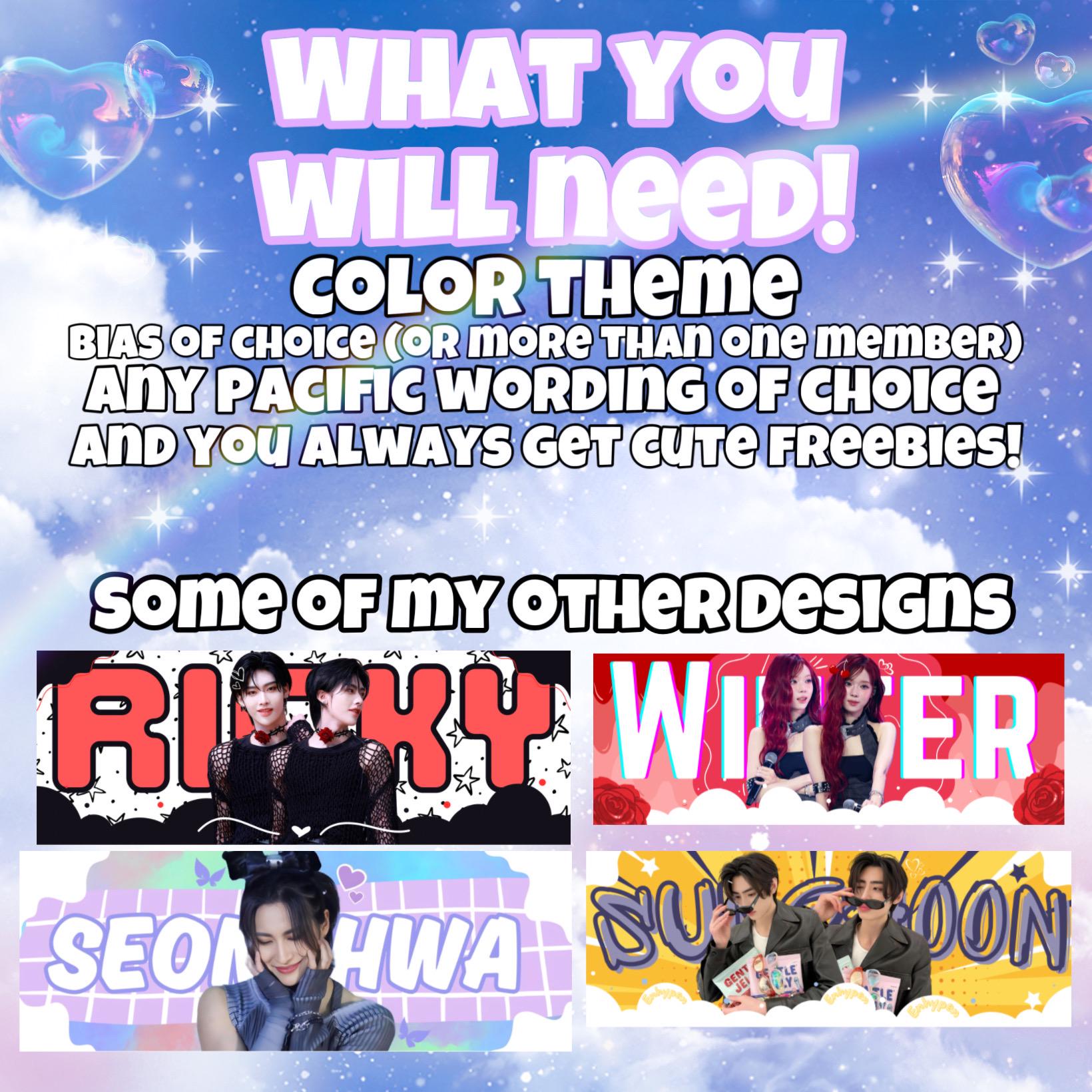 Custom K-pop Concert Banners Double Sided GLOSSY - Etsy