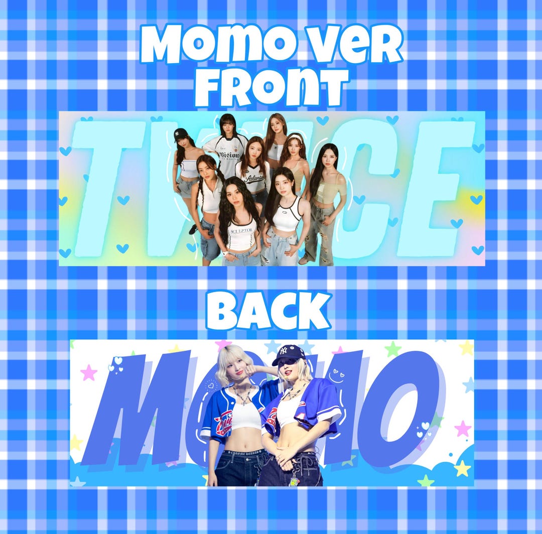 TWICE Double Sided Glossy Hand Concert Banners - Etsy