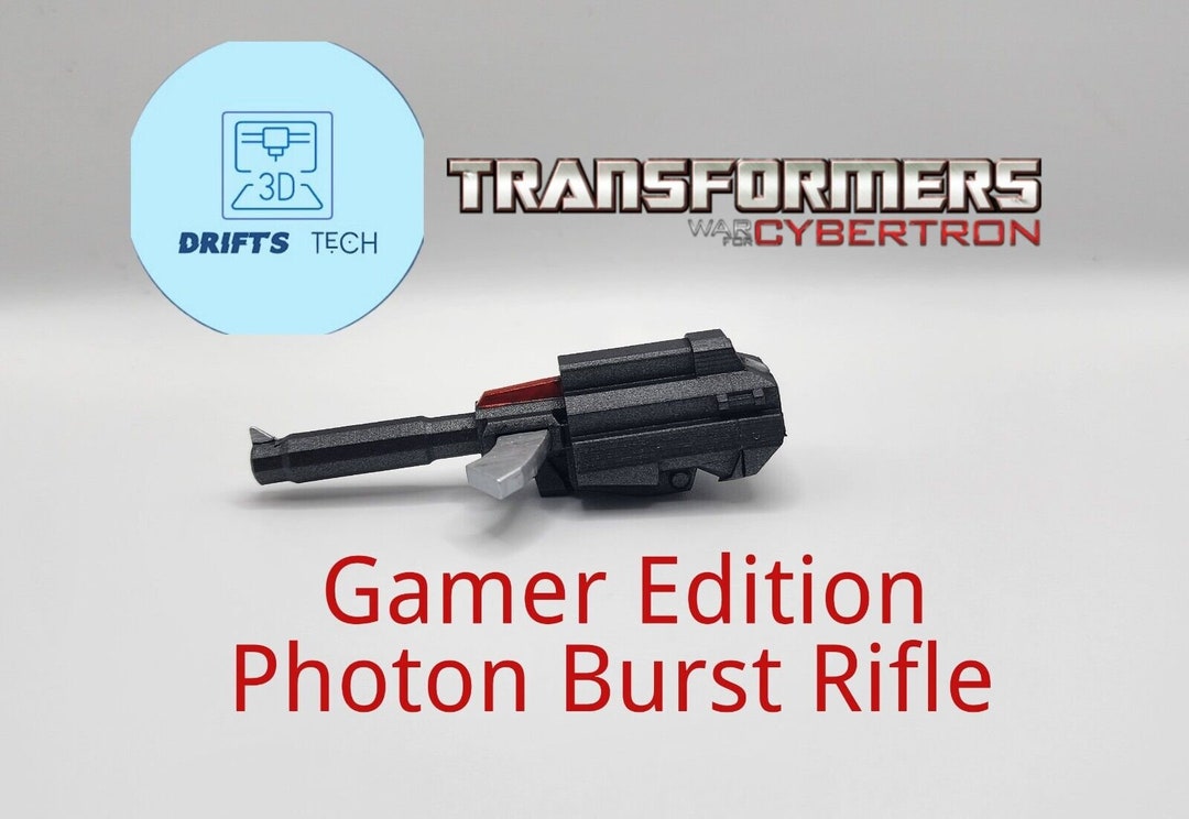 Photon Burst Rifle for Transformers Studio Series Gamer Edition Figures ...