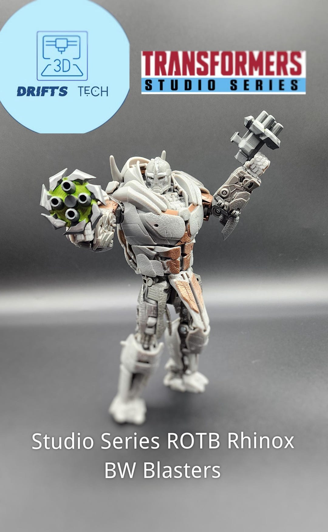 Blasters for Transformers Studio Series 103 ROTB Rhinox Upgrade Kit - Etsy