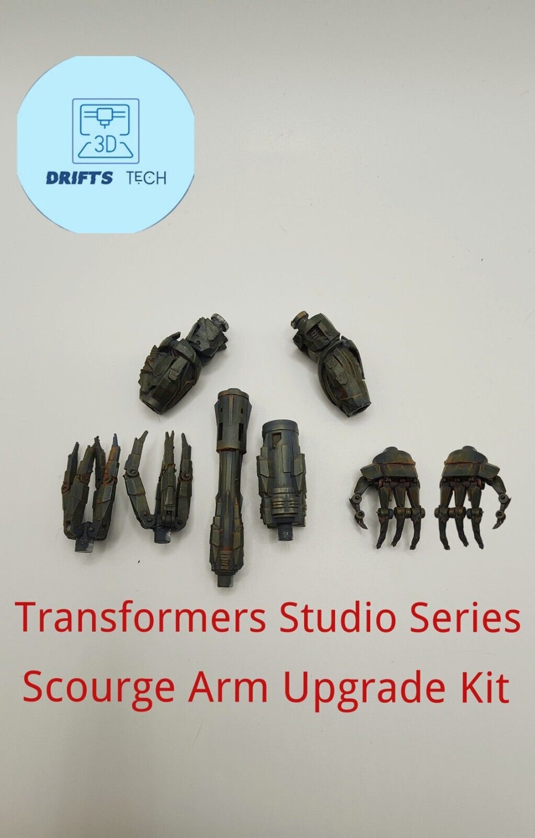 Transformers Rise of the Beasts Studio Series 101 Leader Scourge Arm ...