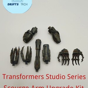 Transformers Rise of the Beasts Studio Series 101 Leader Scourge Arm ...