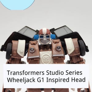Upgrade Head for Transformers Studio Series Wheeljack 108 Upgrade Kit ...