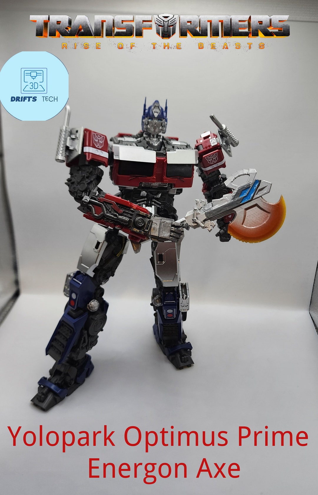 Transformers Yolopark Optimus Prime Upgrade Kit Axe - Etsy