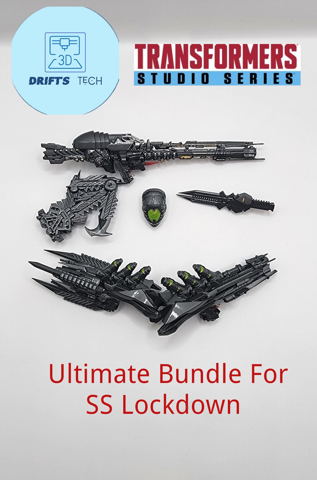 Upgrade Kit for Transformers Studio Series 11 Lockdown - Etsy