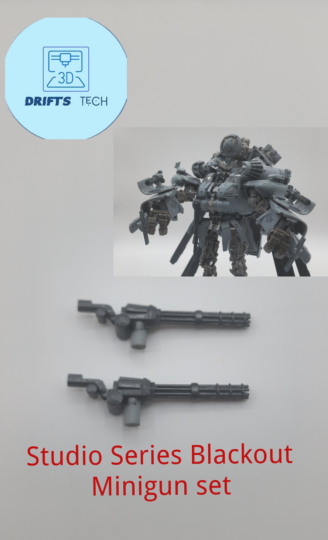 Upgrade Kit Miniguns for Transformers Studio Series Blackout 08 - Etsy