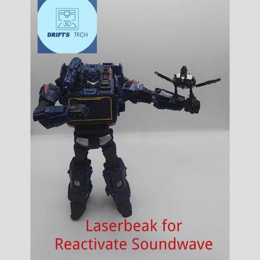 Transformers Studio Series Reactivate Soundwave Laserbeak Addon Upgrade ...