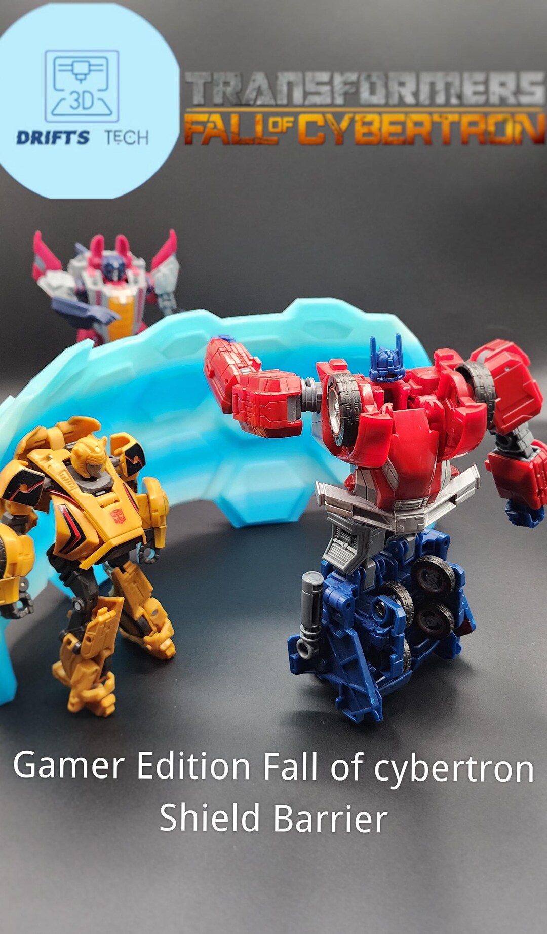 Transformers Studio Series Gamer Edition Shield Barrier Addon Upgrade ...