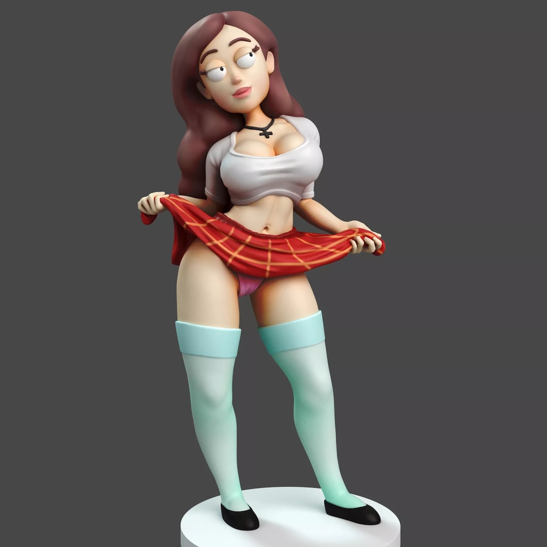 Rick And Morty Tricia Lange Incluye Modelos Nsfw Desnudas Etsy México