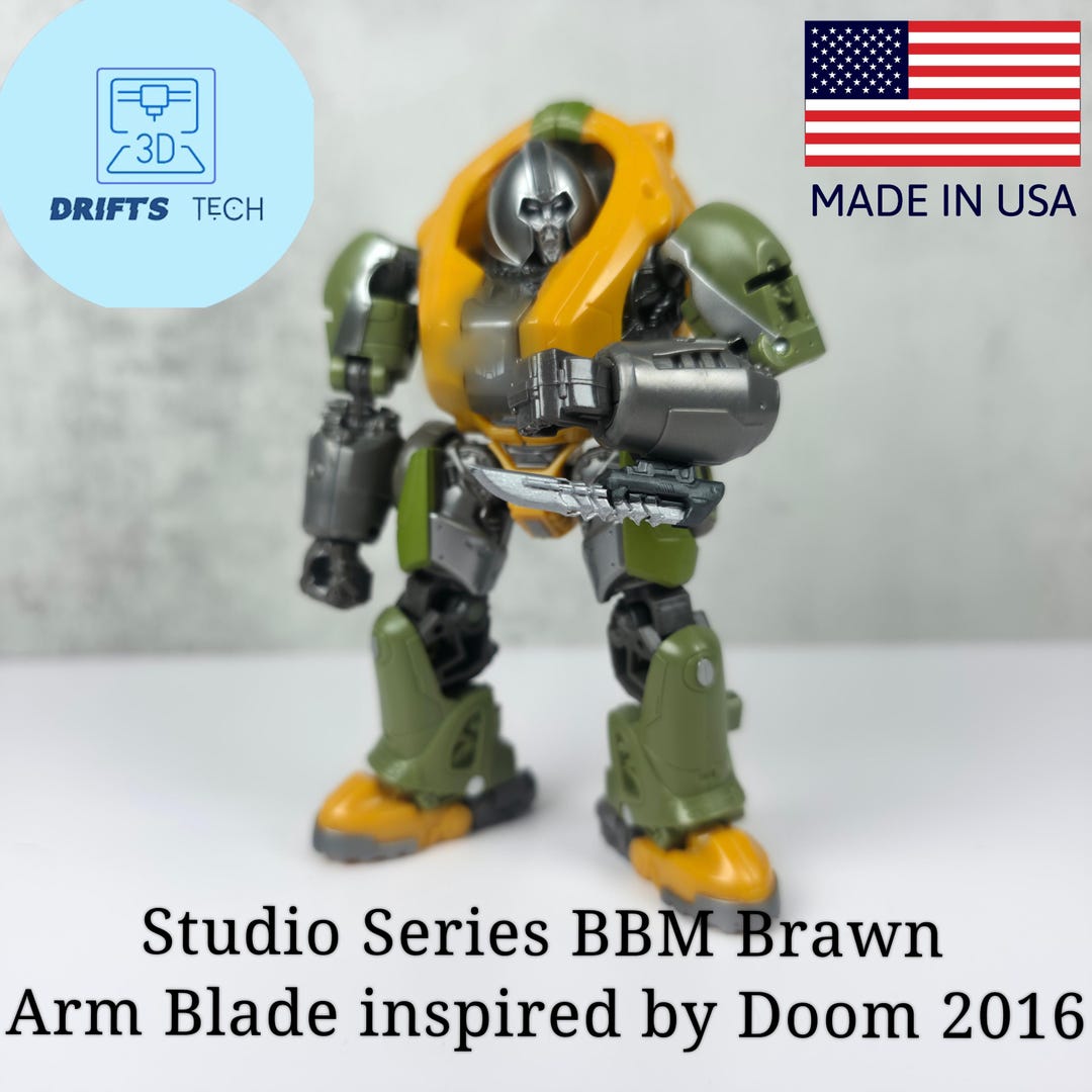 Upgrade Kit for Studio Series SS80 Brawn Arm Blade Transformers Doom - Etsy