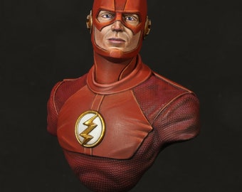 Flash Statue Stl - Etsy