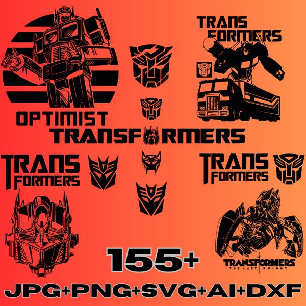 Transformers Svg - Etsy