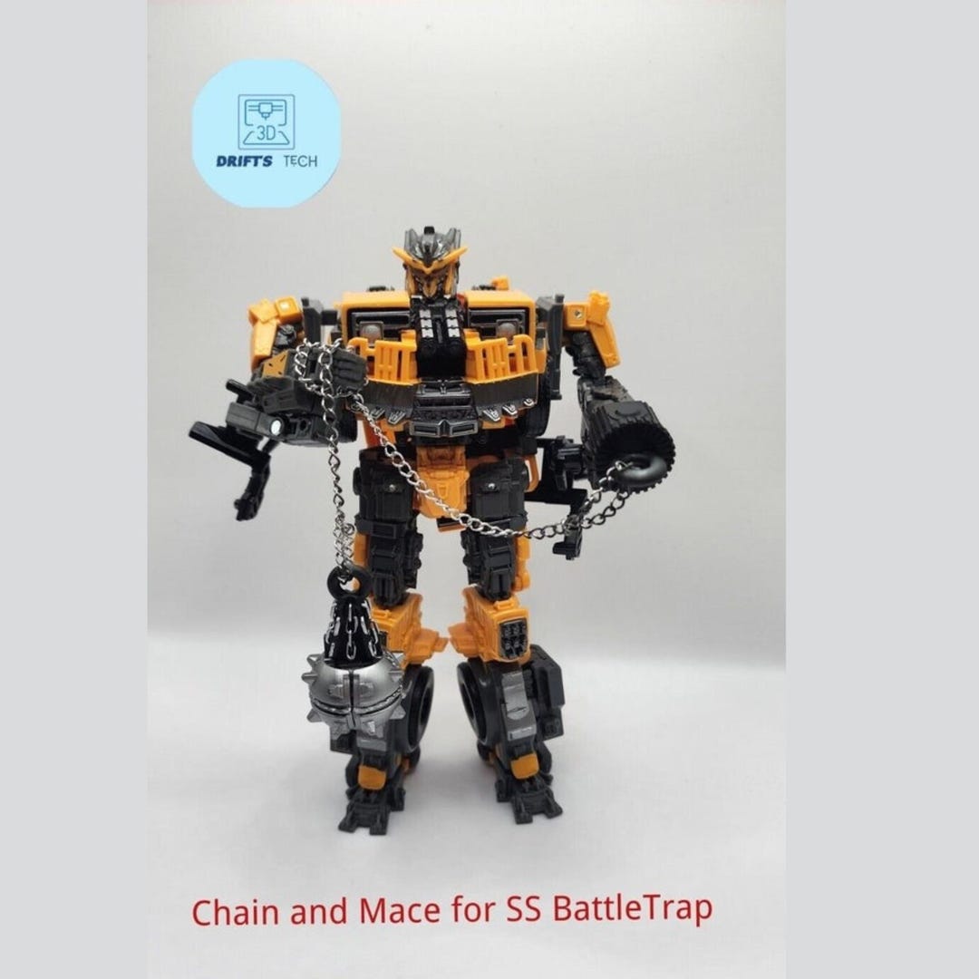 Upgrade Kit Chain and Mace for Transformers Rise of the Beasts Studio ...