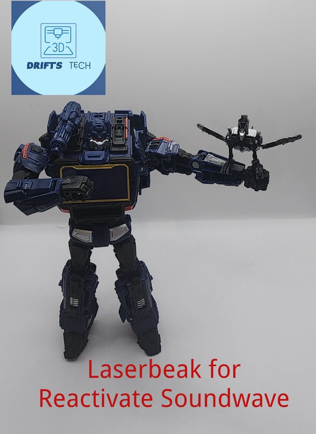 Transformers Reactivate Soundwave Laserbeak Addon Upgrade Kit - Etsy UK