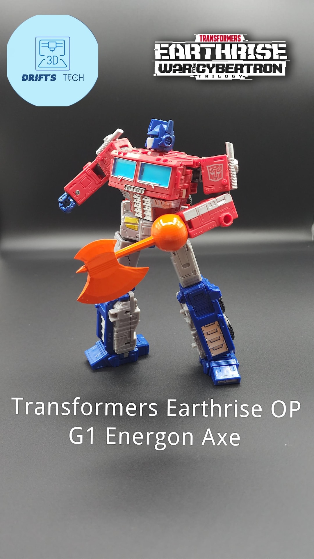 Upgrade Kit G1 Energon Axe for Transformers Earthrise Optimus Prime - Etsy