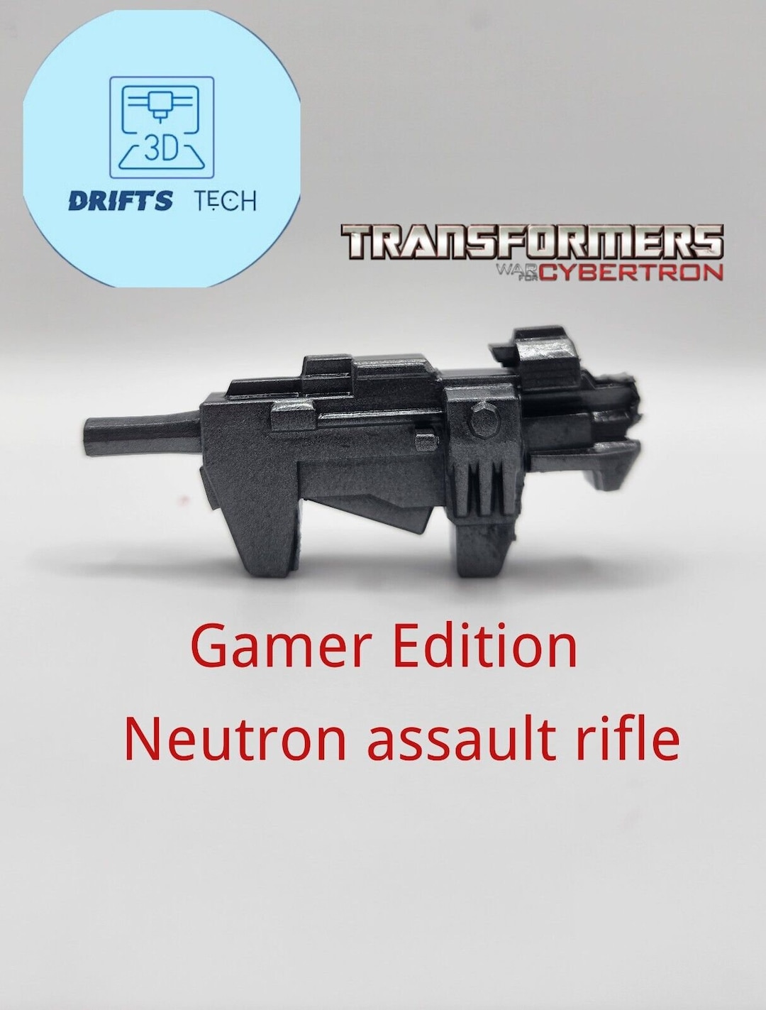 Transformers Studio Series Gamer Edition Neutron Assault Rifle Upgrade ...