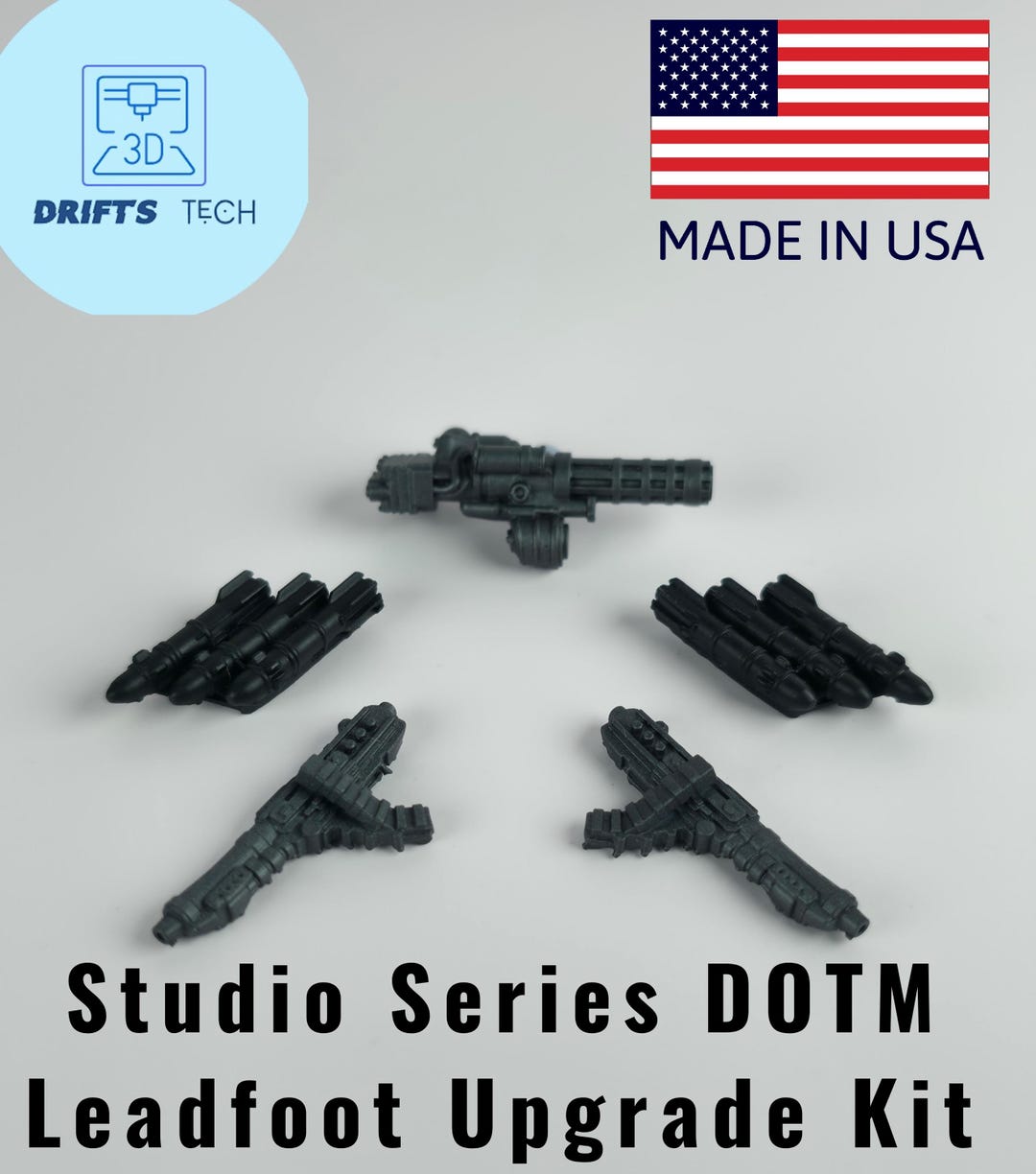 Upgrade Kit for Studio Series 68 DOTM SS68 Leadfoot Weapon Upgrades ...