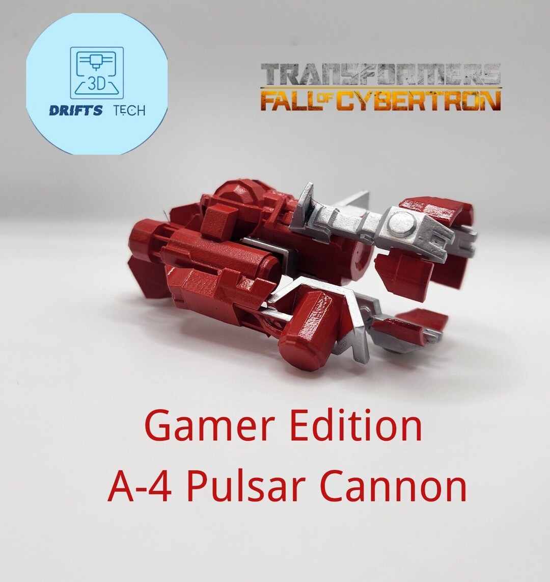 Transformers Studio Series Gamer Edition Pulsar Cannon Upgrade Addon - Etsy