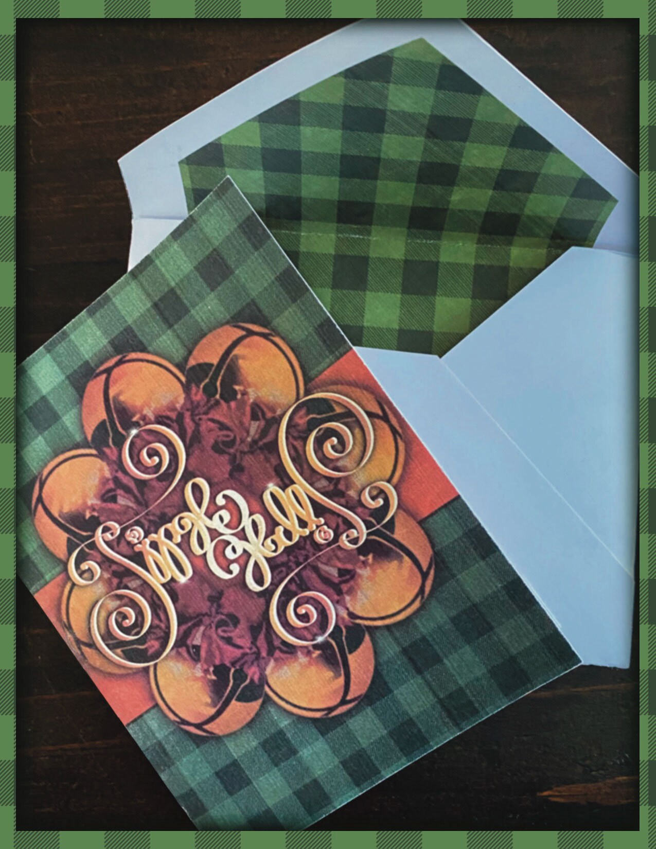 Jingle Bells Ambigram Christmas Cards: Calligraphy, Hand Lettering ...