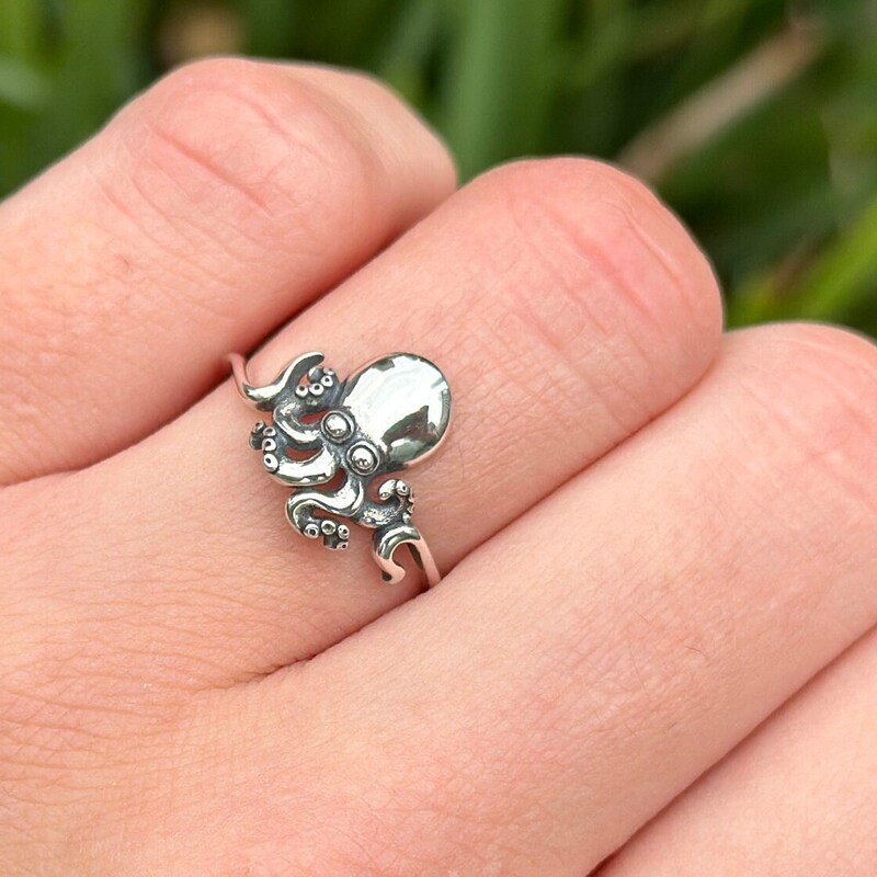 Octopus Ring - Etsy