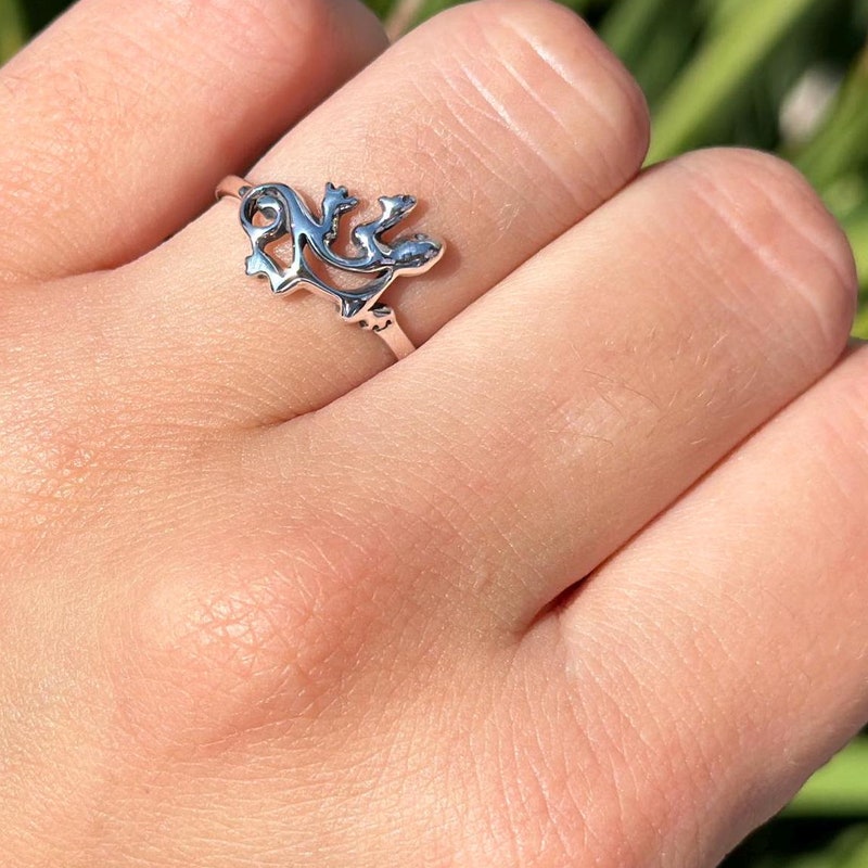 Lizard Ring - Etsy
