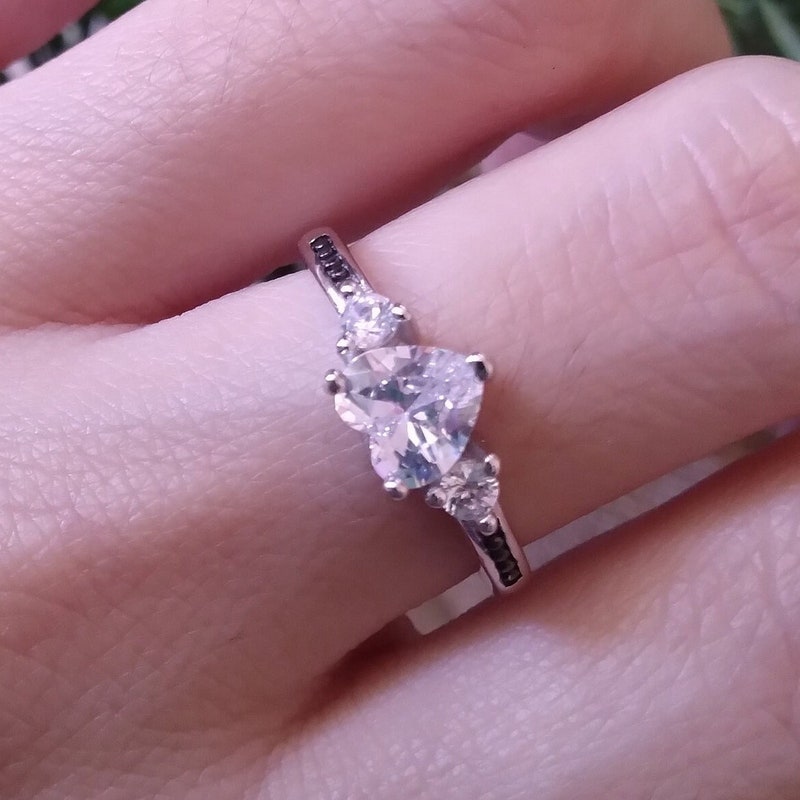 Silver Promise Ring - Etsy
