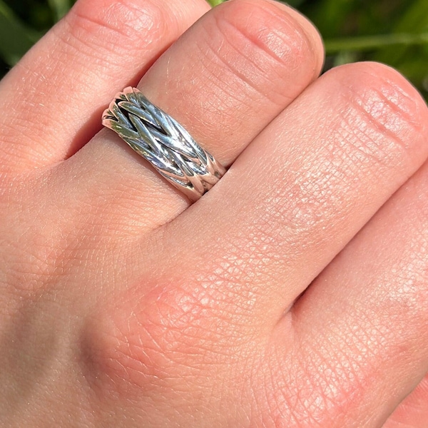 Braided Ring - Etsy